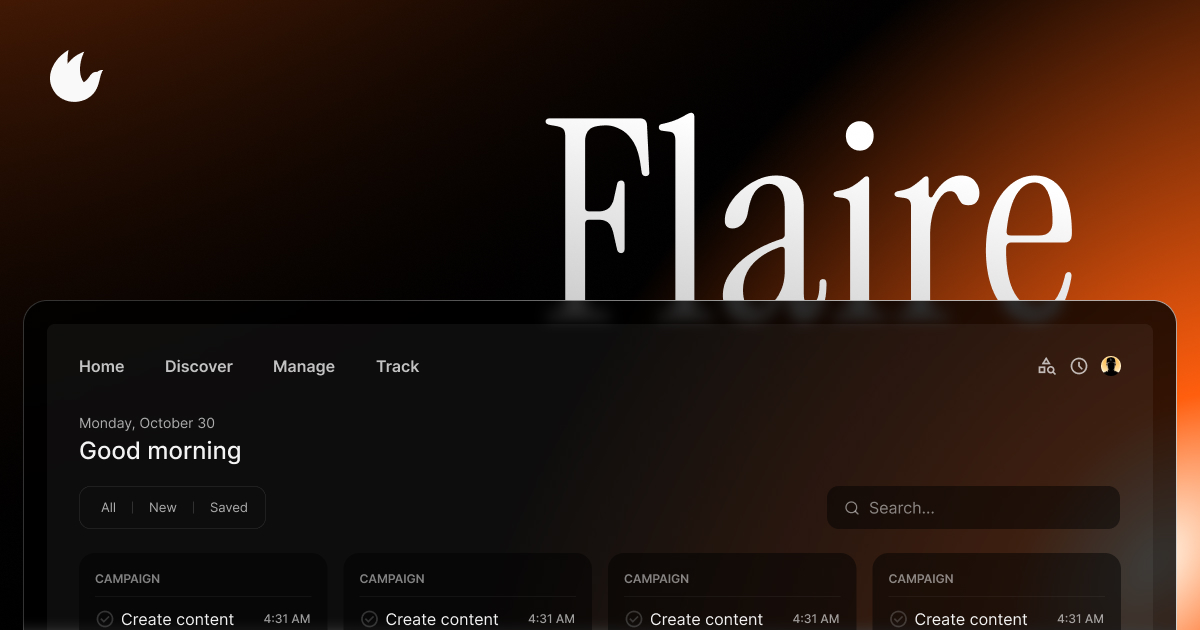Flaireapp Web